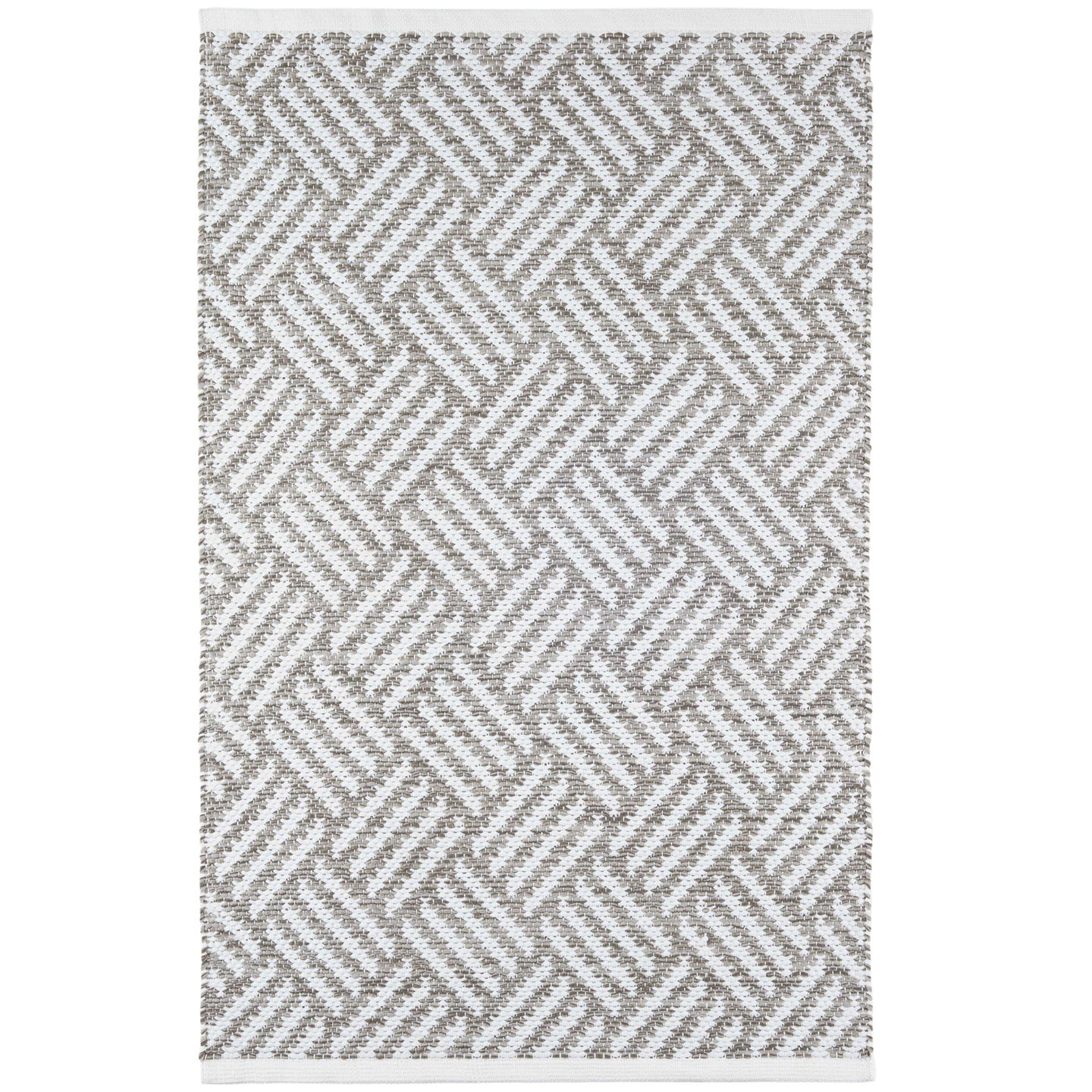 Crisscross Platinum Indoor/Outdoor Rug – Maine Cottage