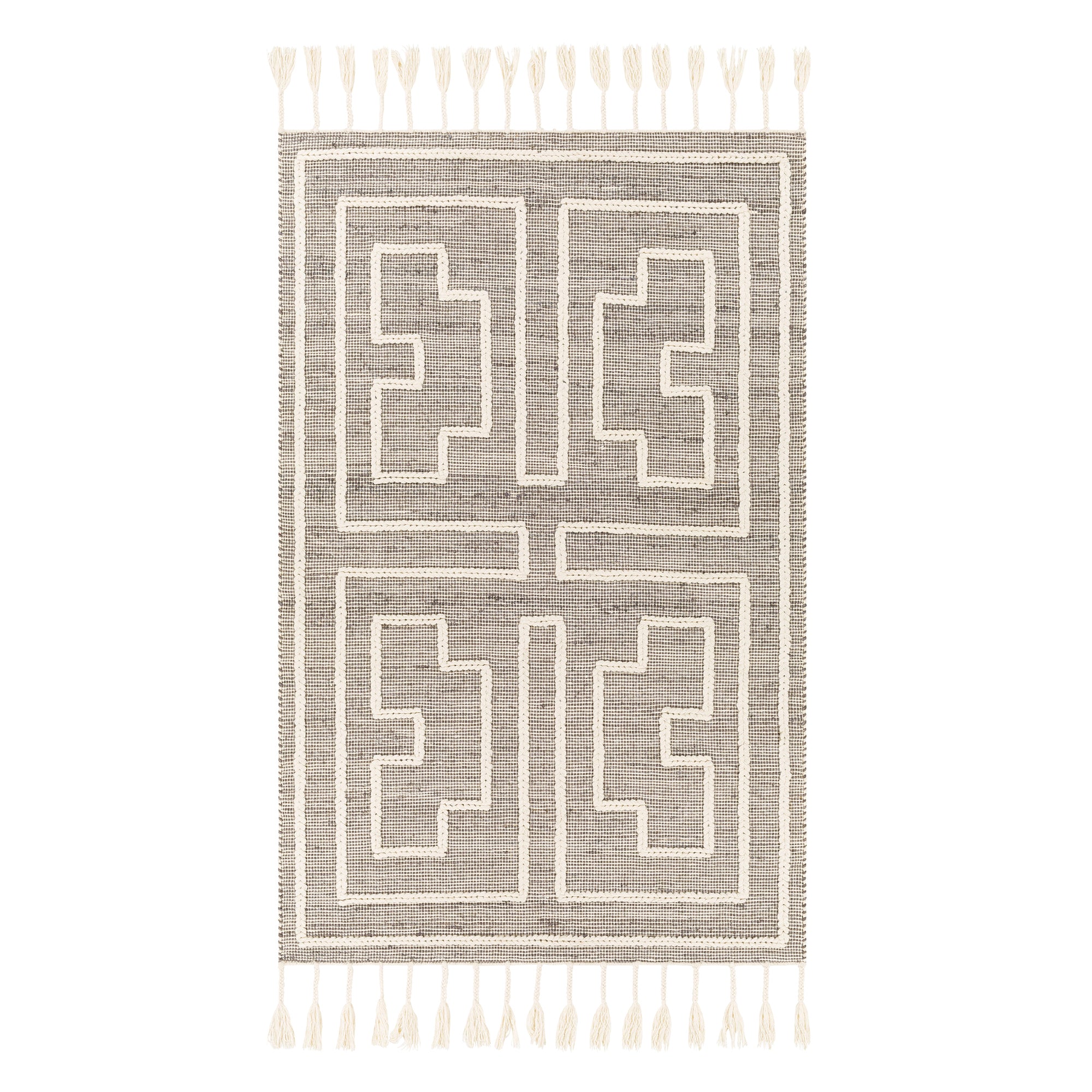 Greek Key Wool Broadloom
