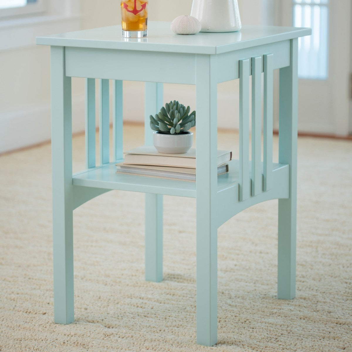 Classic Maine Cottage End Table | Mission Style Side Table