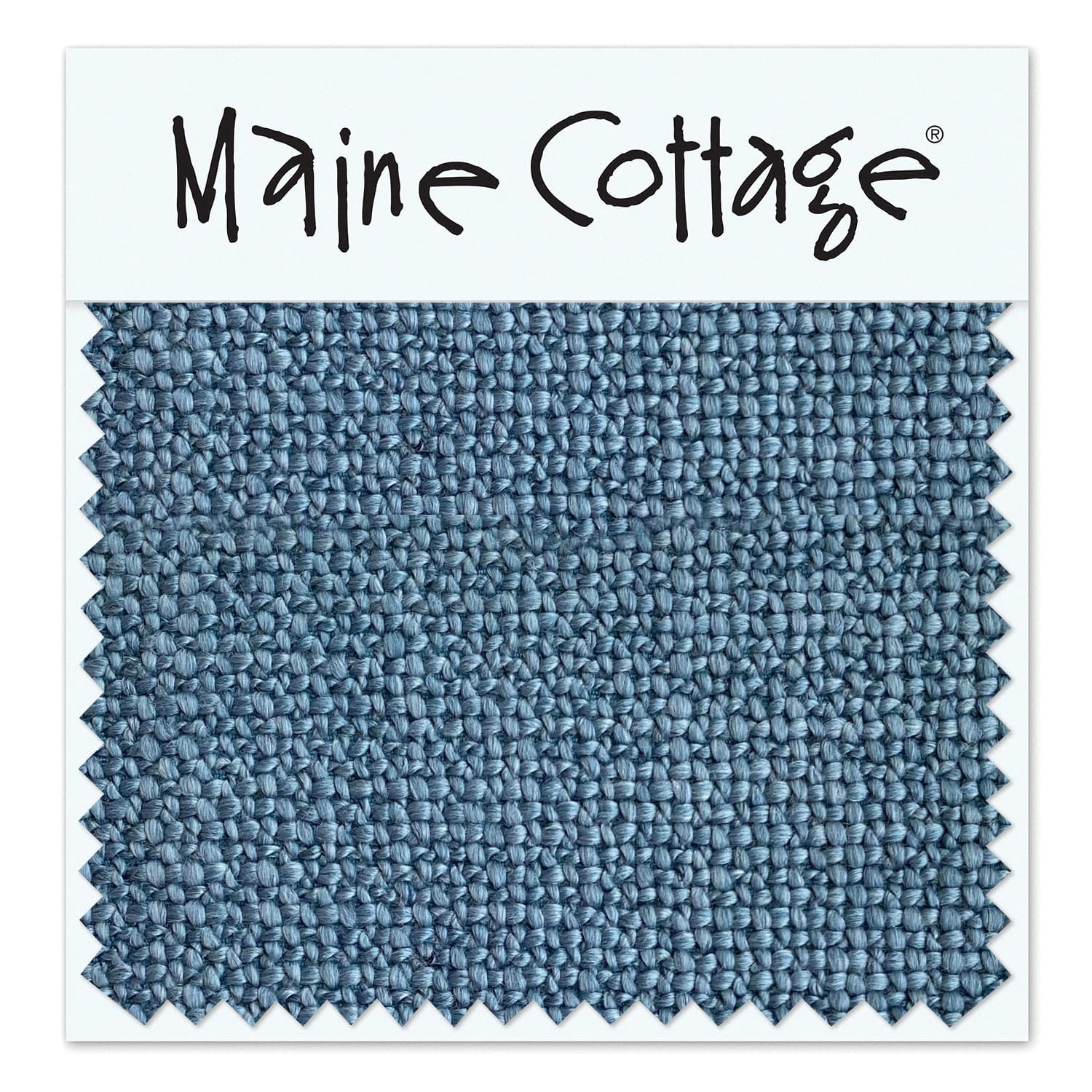Knotty Loop: Bluestone Fabric Sample | Maine Cottage®